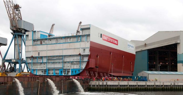 GOVAN AIRCRAFT CARRIER BERTH ENABLING WORKS - Wallace Stone
