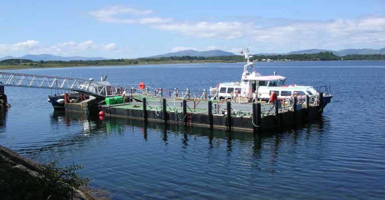 PONTOON BERTH FOR PERSONNEL BOATS - RHUGH GARBH - Wallace Stone