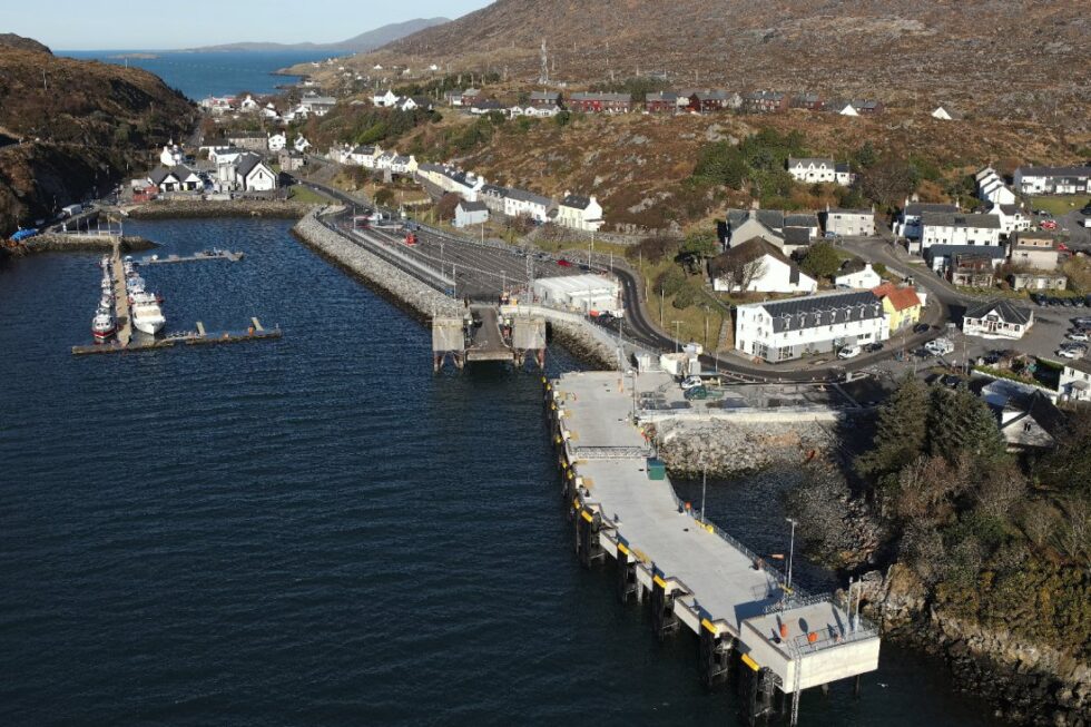 Skye Triangle - Tarbert Ferry Terminal Project Wins Award! - Wallace Stone