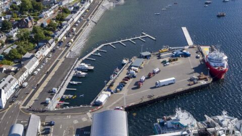 Ullapool Harbour Shore Street & Inner Harbour Improvements - Wallace Stone